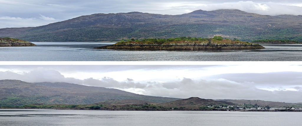 Kyle of Lochalsh Terminus / Isle of Skye - 12 inch Backscene ...
