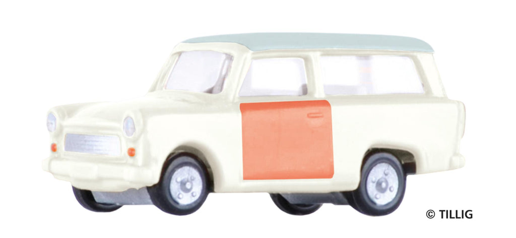 Tillig 08745 Trabant 601 estate car Unfallschaden – Scalology Ltd.