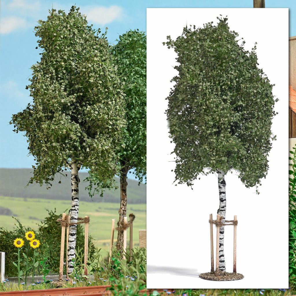 Busch 10625 Young birch with stakes – Scalology Ltd.