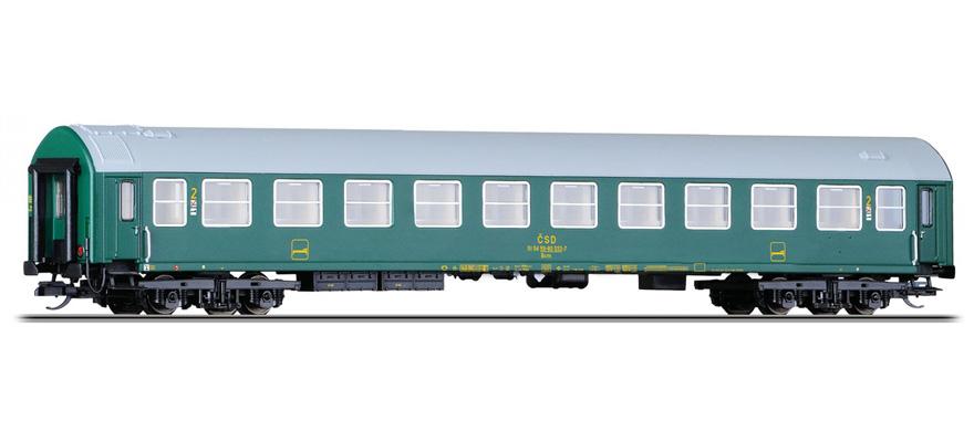 Tillig 16413 2nd class couchette coach type Y of the CSD Ep IV ...
