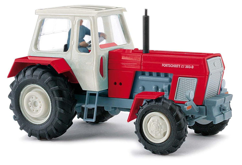 Busch 42856 Progress Tractor With Farmers Wife – Scalology Ltd.