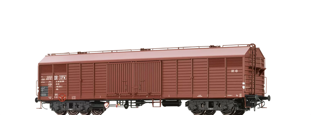 Brawa 50407 Covered Freight Car GGh DR – Scalology Ltd.