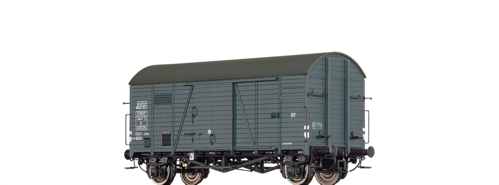 Brawa 50739 Covered Freight Car Kf EUROP SNCF – Scalology Ltd.