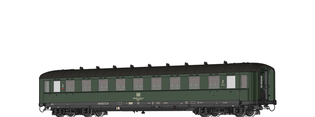 Brawa 51083 Passenger Coach Be366 DB DC – Scalology Ltd.