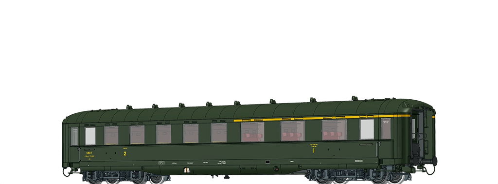 Brawa 51123 Passenger Coach A3B5myfi SNCF DC – Scalology Ltd.