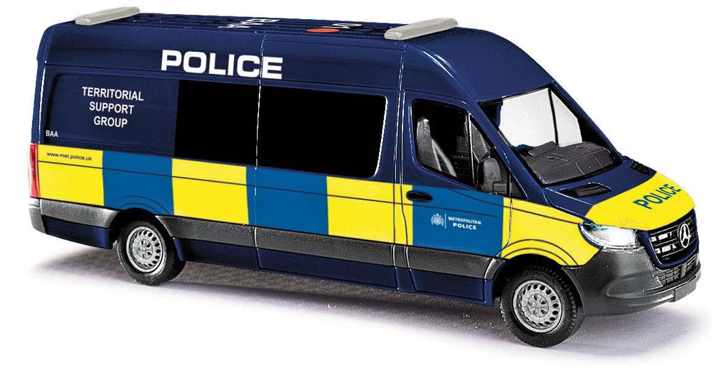 Busch 52612 Mercedes Benz Sprinter British Police van – Scalology Ltd.
