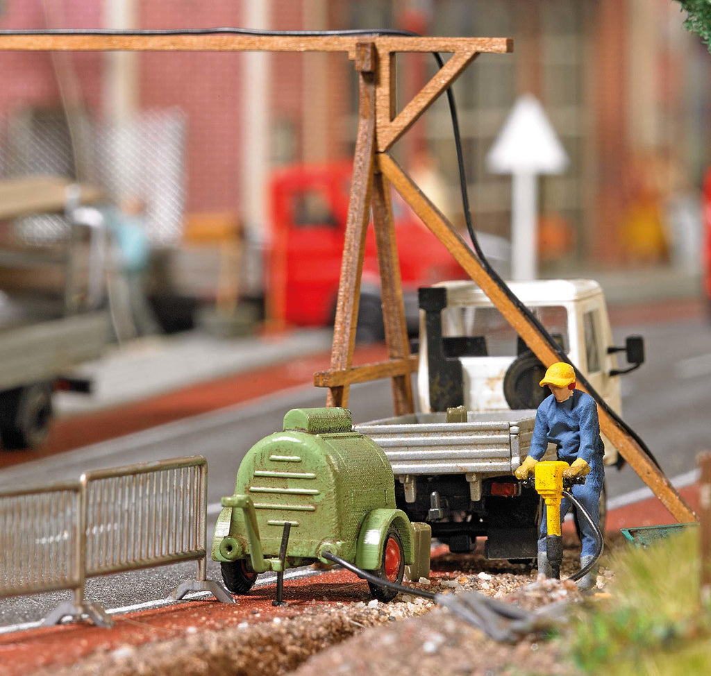 Busch 7904 Compressor With Jackhammer – Scalology Ltd.