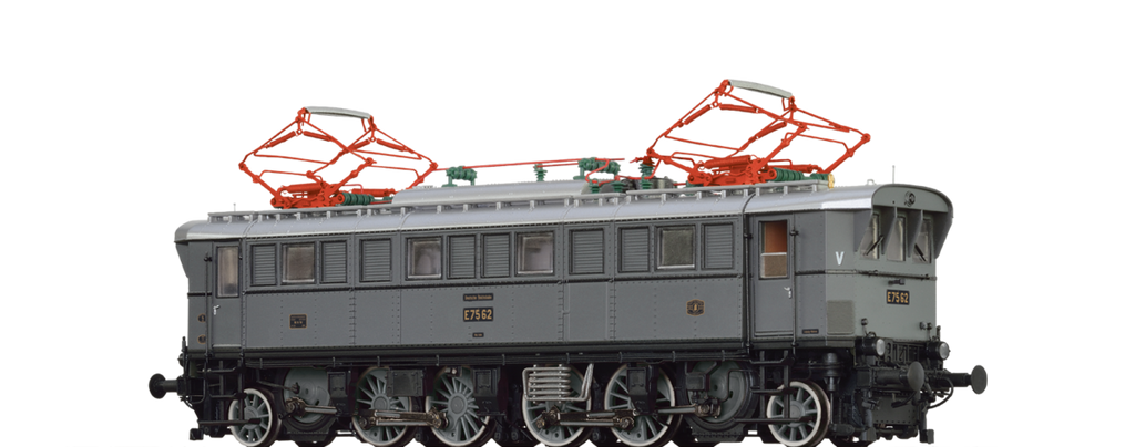 Brawa 43229 Electric Locomotive BR E75 DRG AC Digital BASIC+ ...