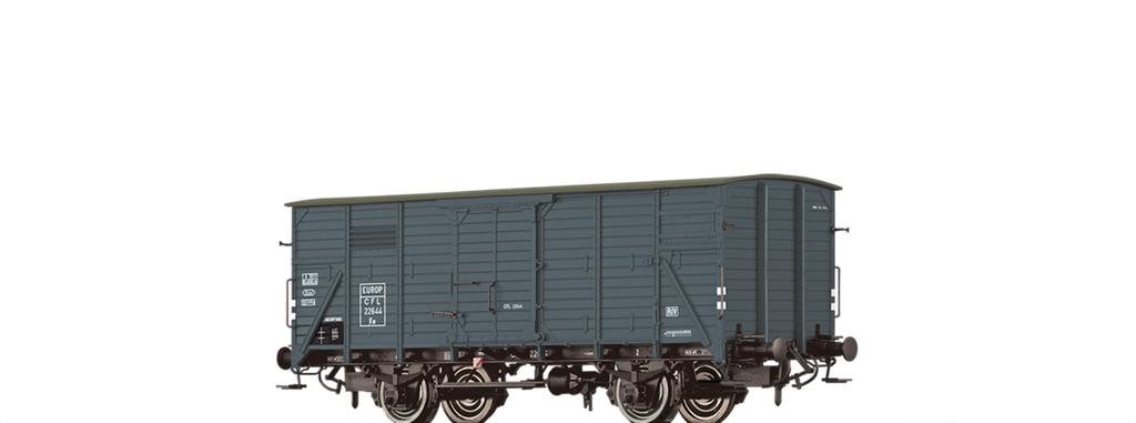 Covered Freight Car Kw "EUROP" CFL – Scalology Ltd.