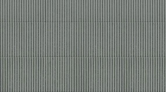 Kibri 34143 H0 Corrugated Roof/Walling Sheet 20x12cm – Scalology Ltd.