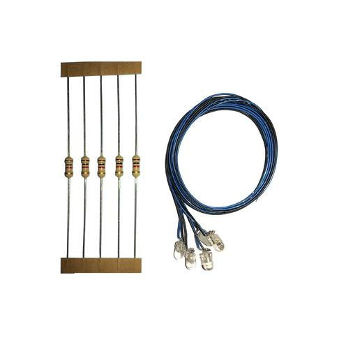 Eckon L01 ECKON Replacement Pre wired LED RT indicator white pack of 5 ...