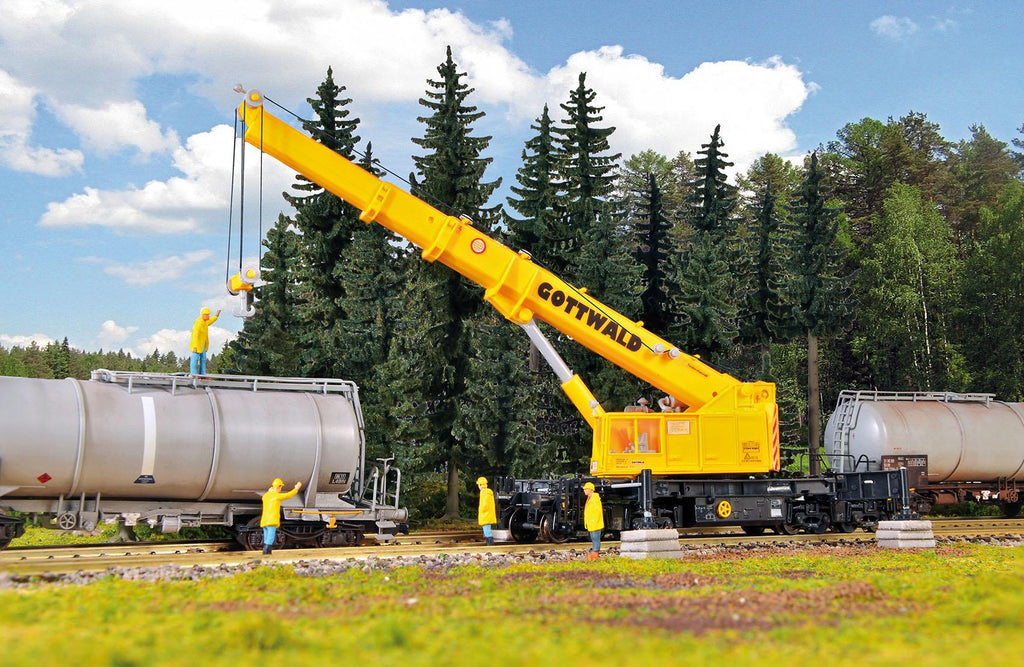 Kibri 12502 H0 Telescopic crane GOTTWALD – Scalology Ltd.