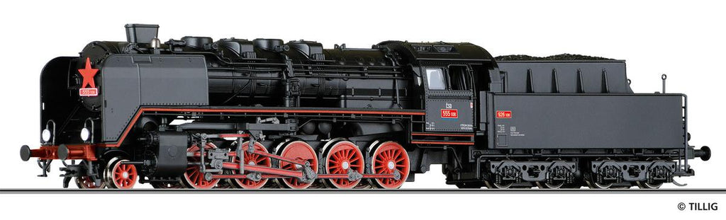 Tillig 04291 Steam locomotive class 555 1 of the CSD – Scalology Ltd.