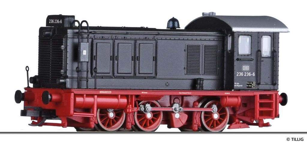 Tillig 04646 Diesel locomotive class 236 of the DB – Scalology Ltd.