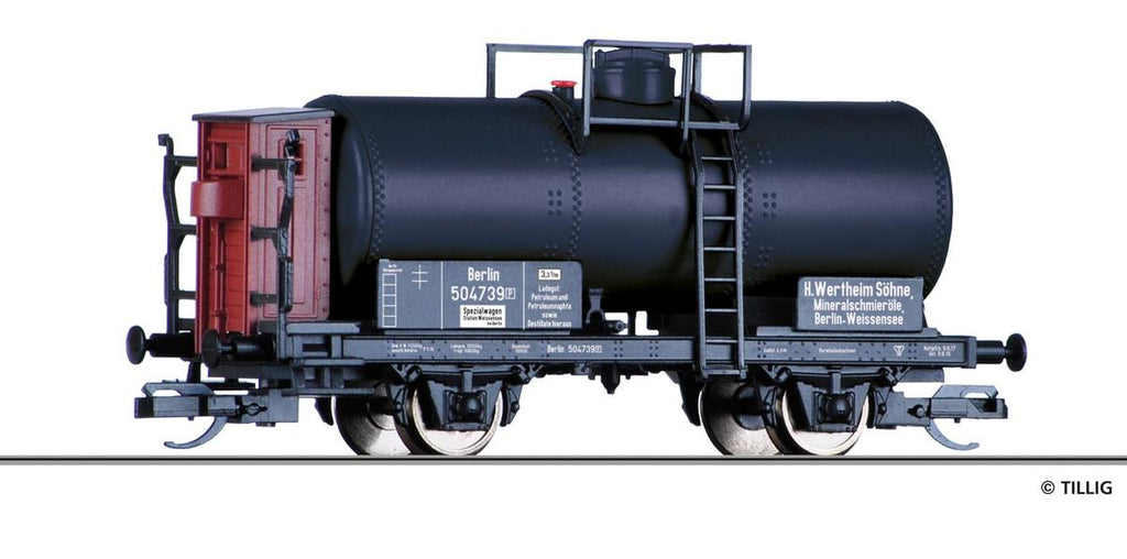 Tillig 95870 Tank car H Wertheim SOhne of the K P E V – Scalology Ltd.